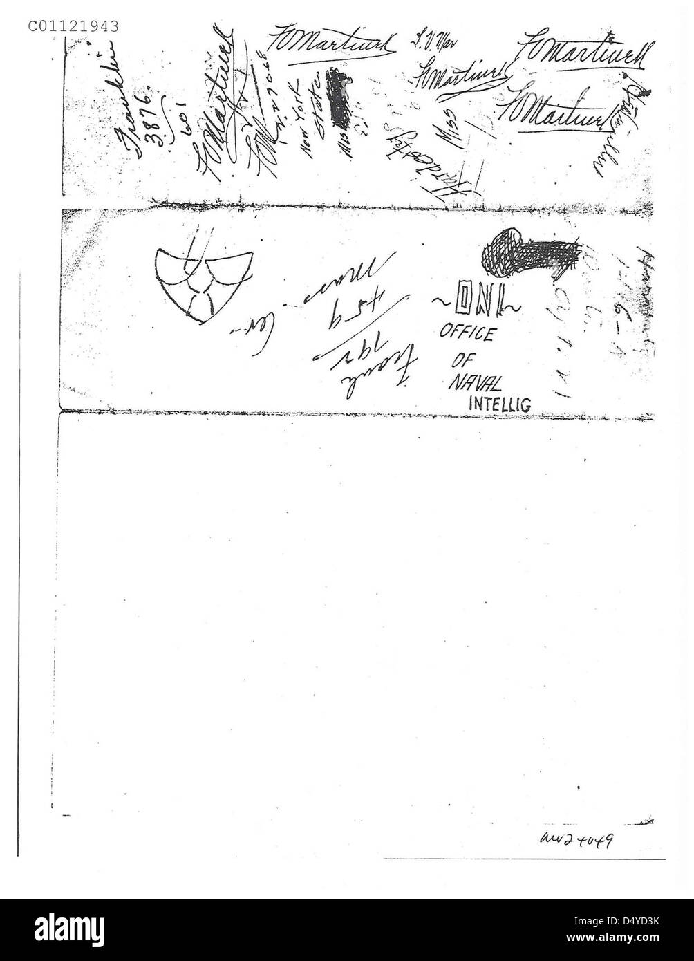 This declassified CIA document, labeled 'Secret Writing Document #4 ...