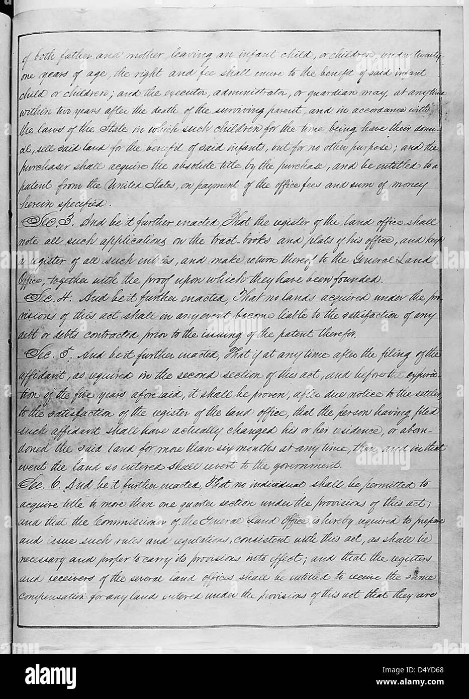 The Homestead Act of May 20, 1862, was a significant law providing land ...