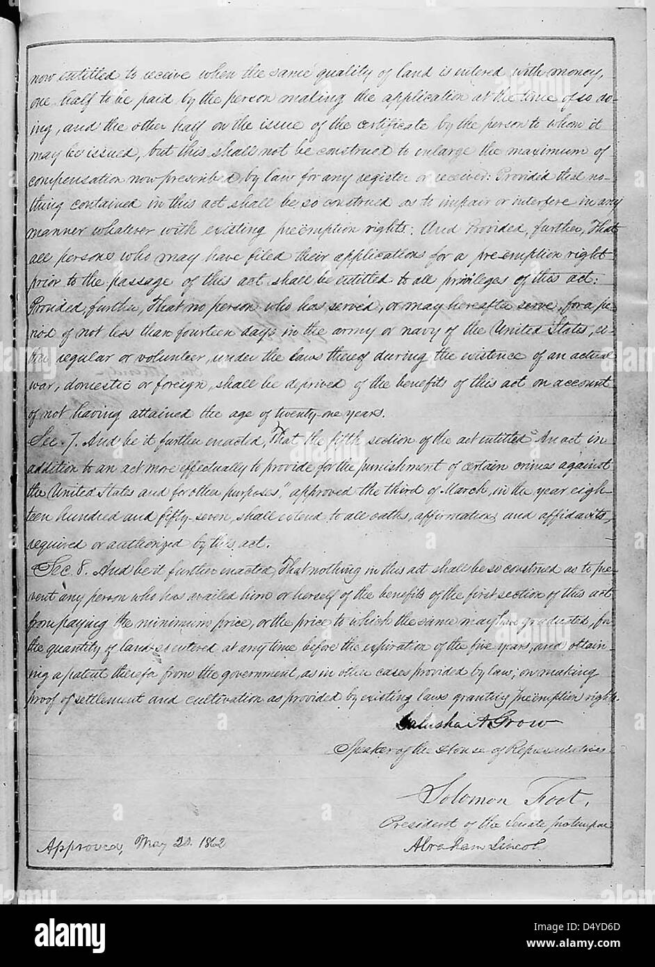 Homestead act 1862 hi-res stock photography and images - Alamy