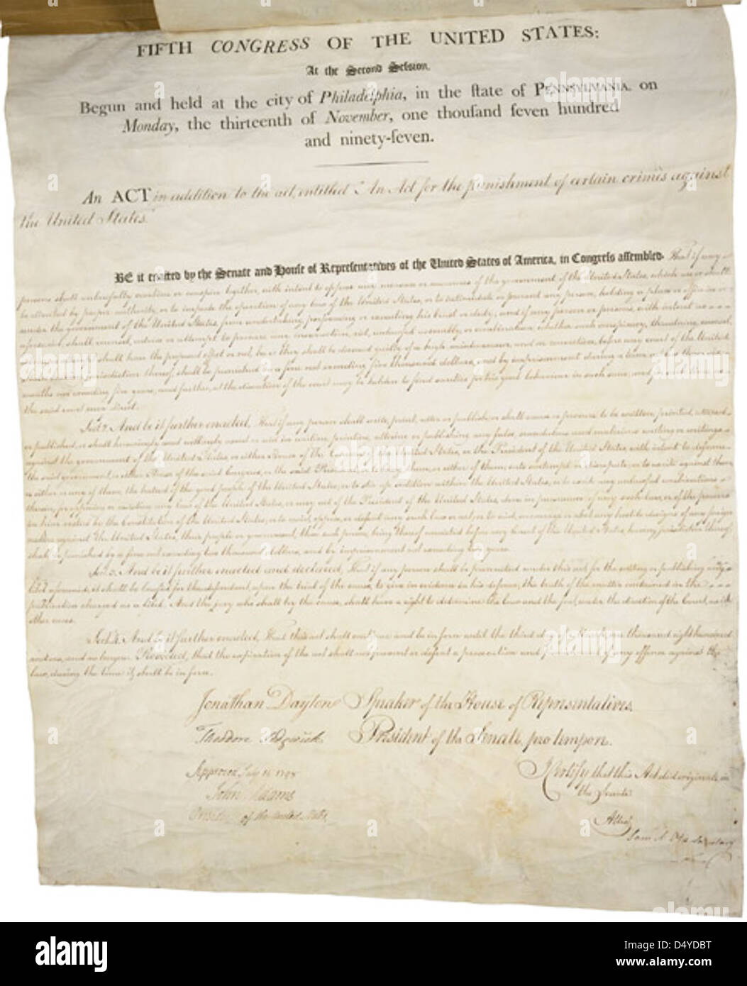 Sedition Act Of 1789