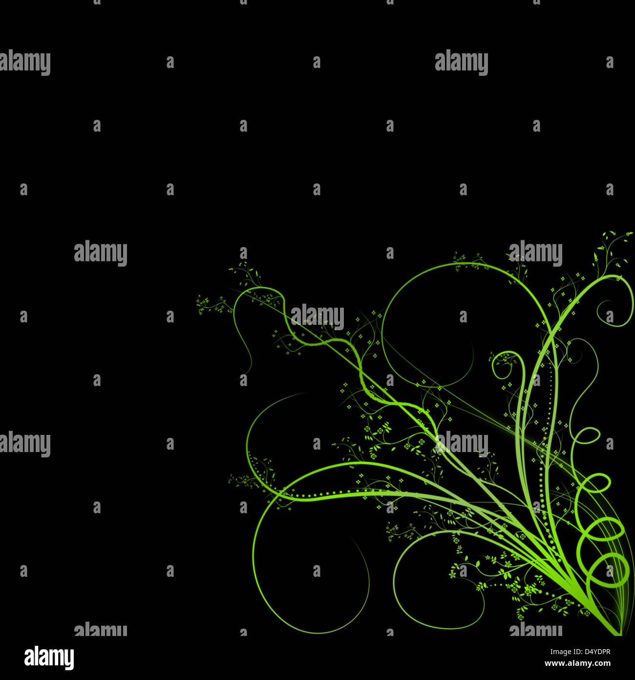 Beautiful illustrated flower background design with space for your text ...