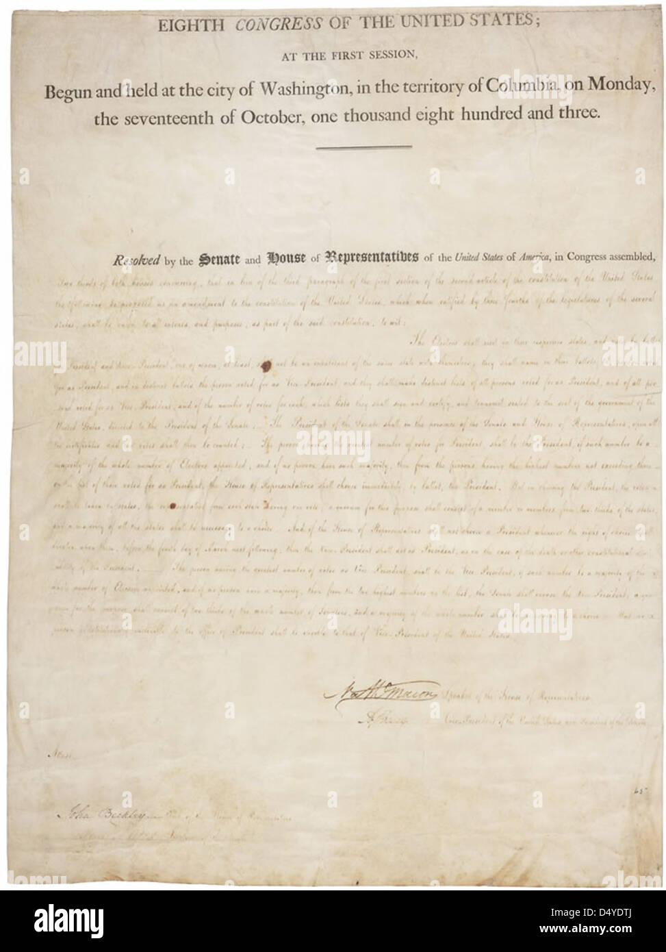 Unitedstatesconstitution hi-res stock photography and images - Alamy