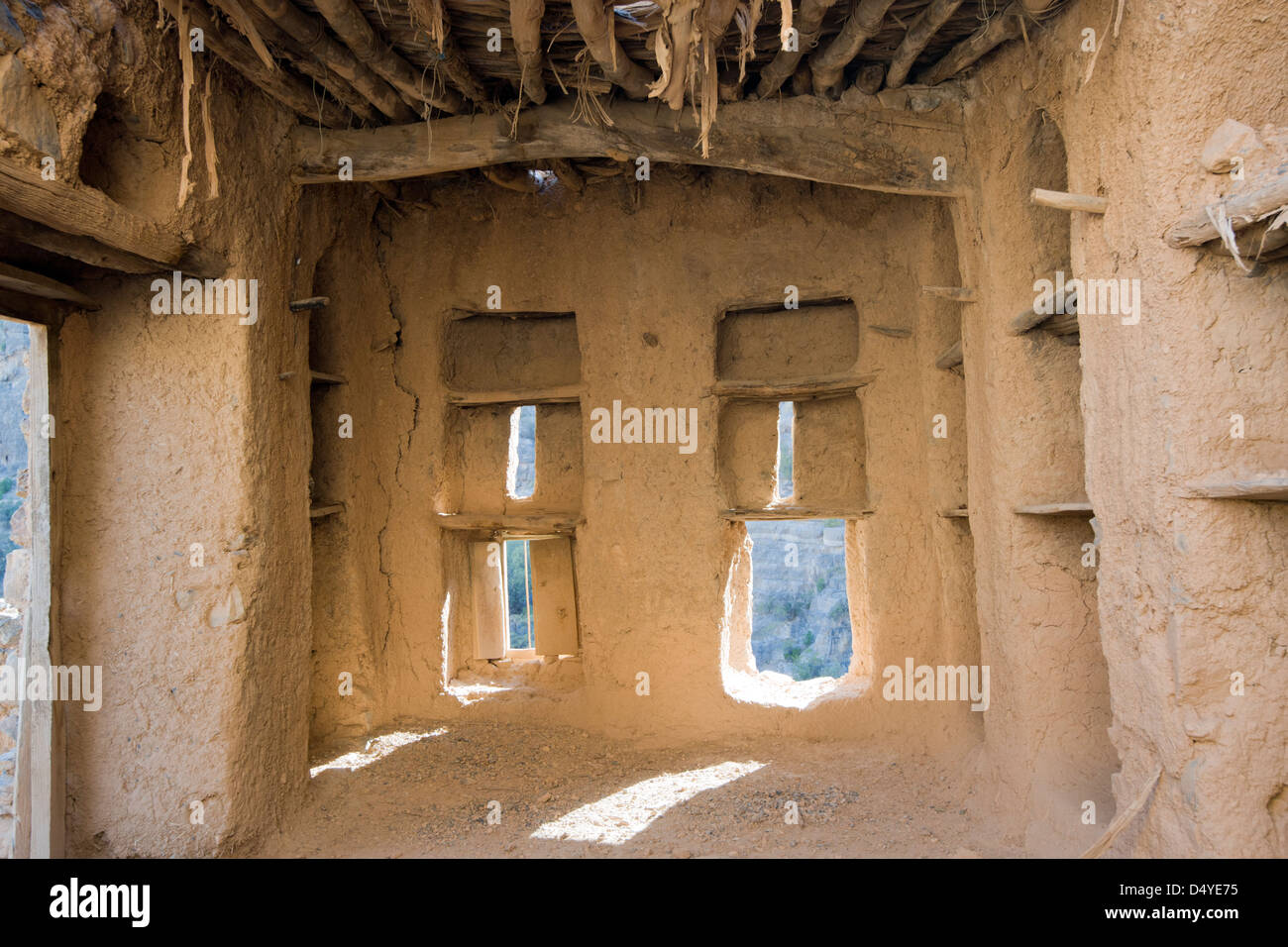 Abandoned Village, Wadi Bani Habib, Oman Stock Photo - Alamy