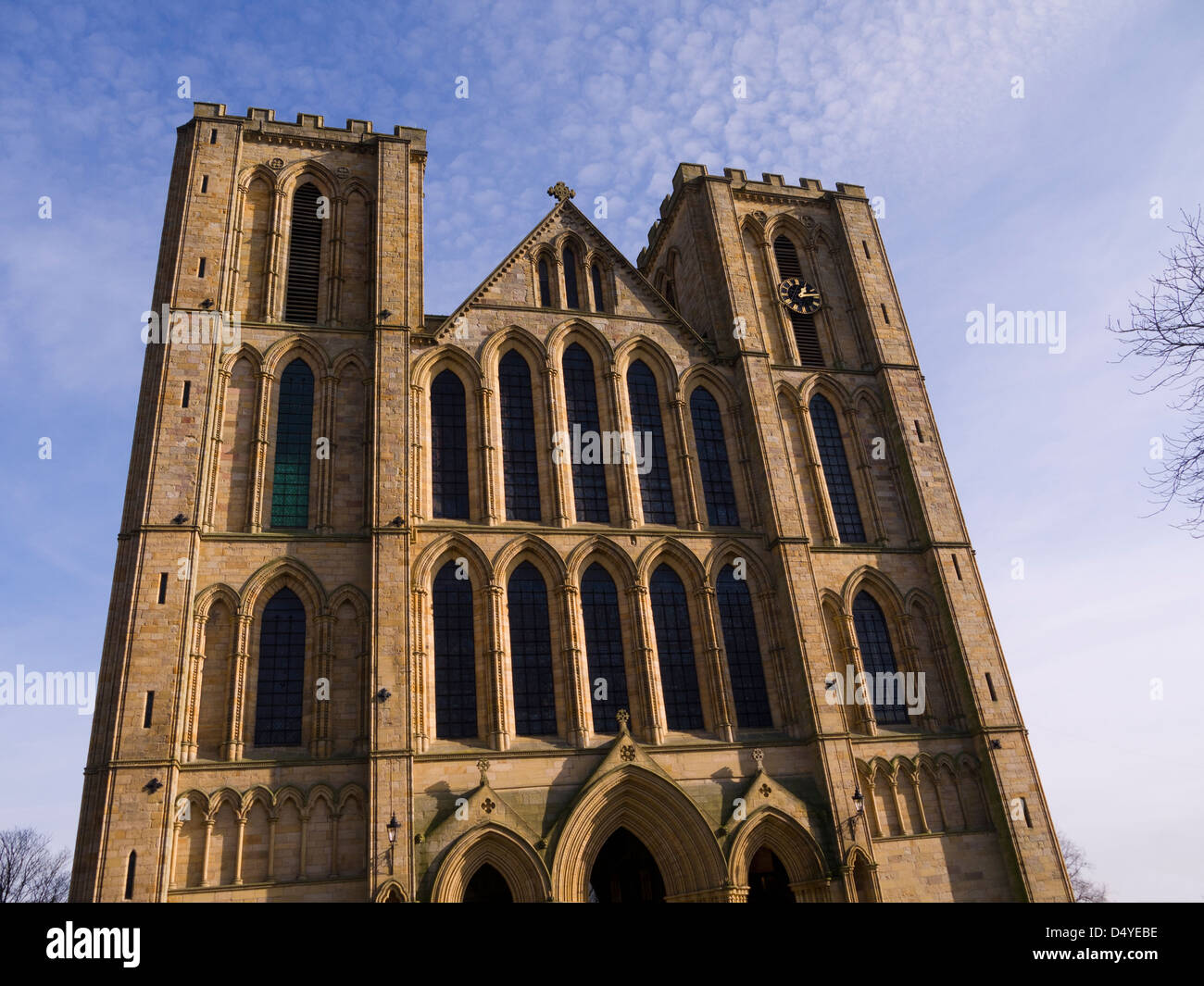 The Exterior of Ripon Cathedral in North Yorkshire is a magnificent ...