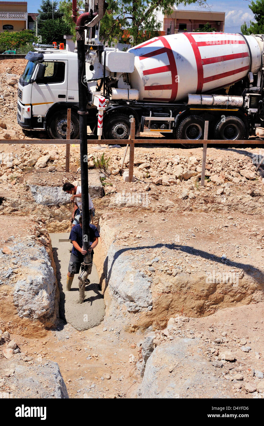 Concrete mixerrestructuring hi-res stock photography and images - Alamy