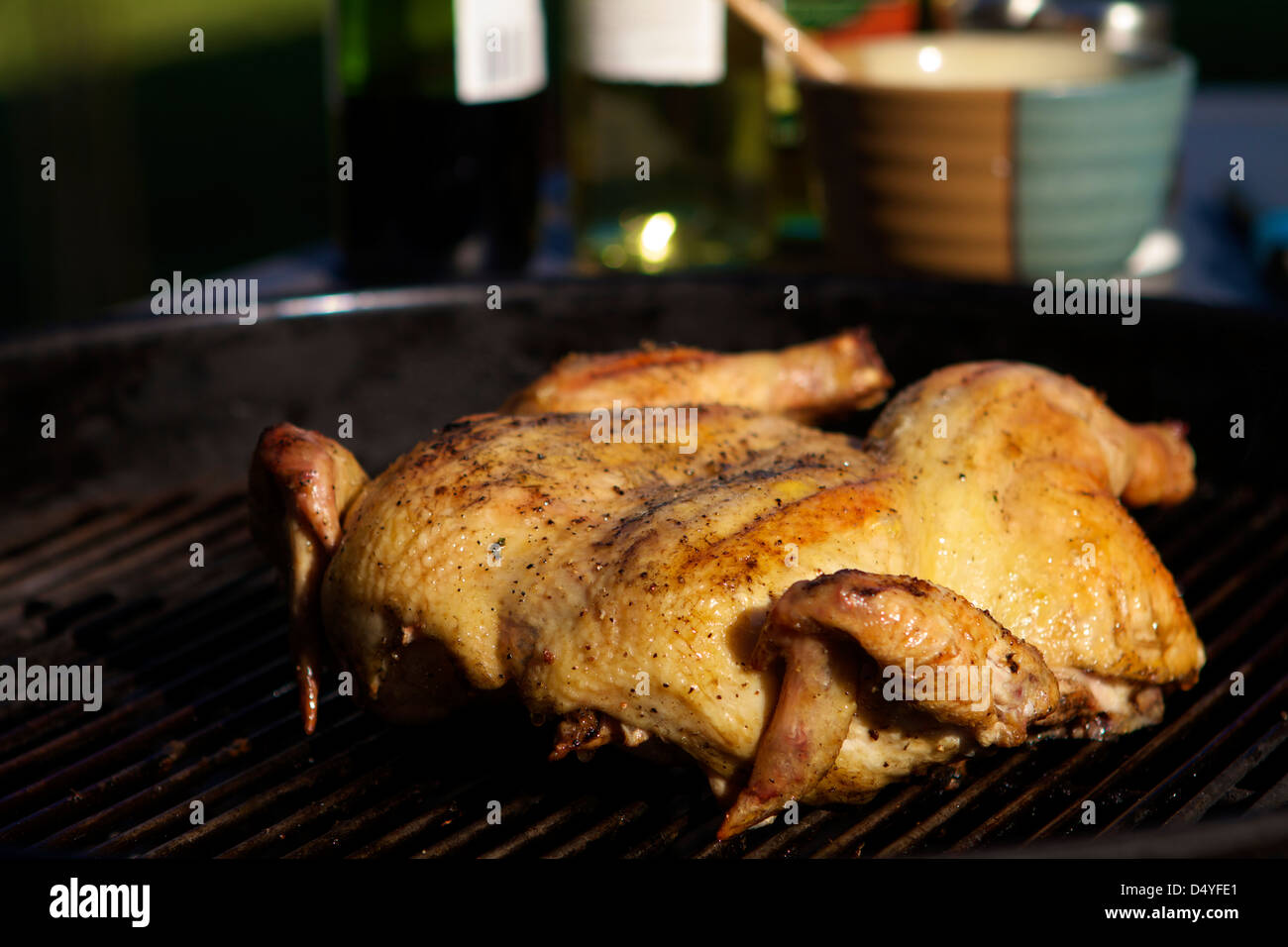 Bar b que chicken hi-res stock photography and images - Alamy