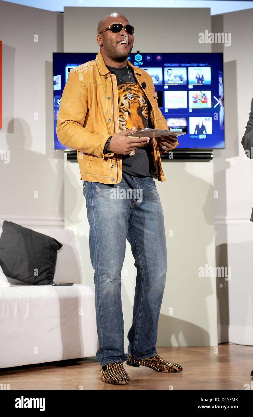 Flo Rida in attendance for Launch of Samsung's 2013 Television Line ...