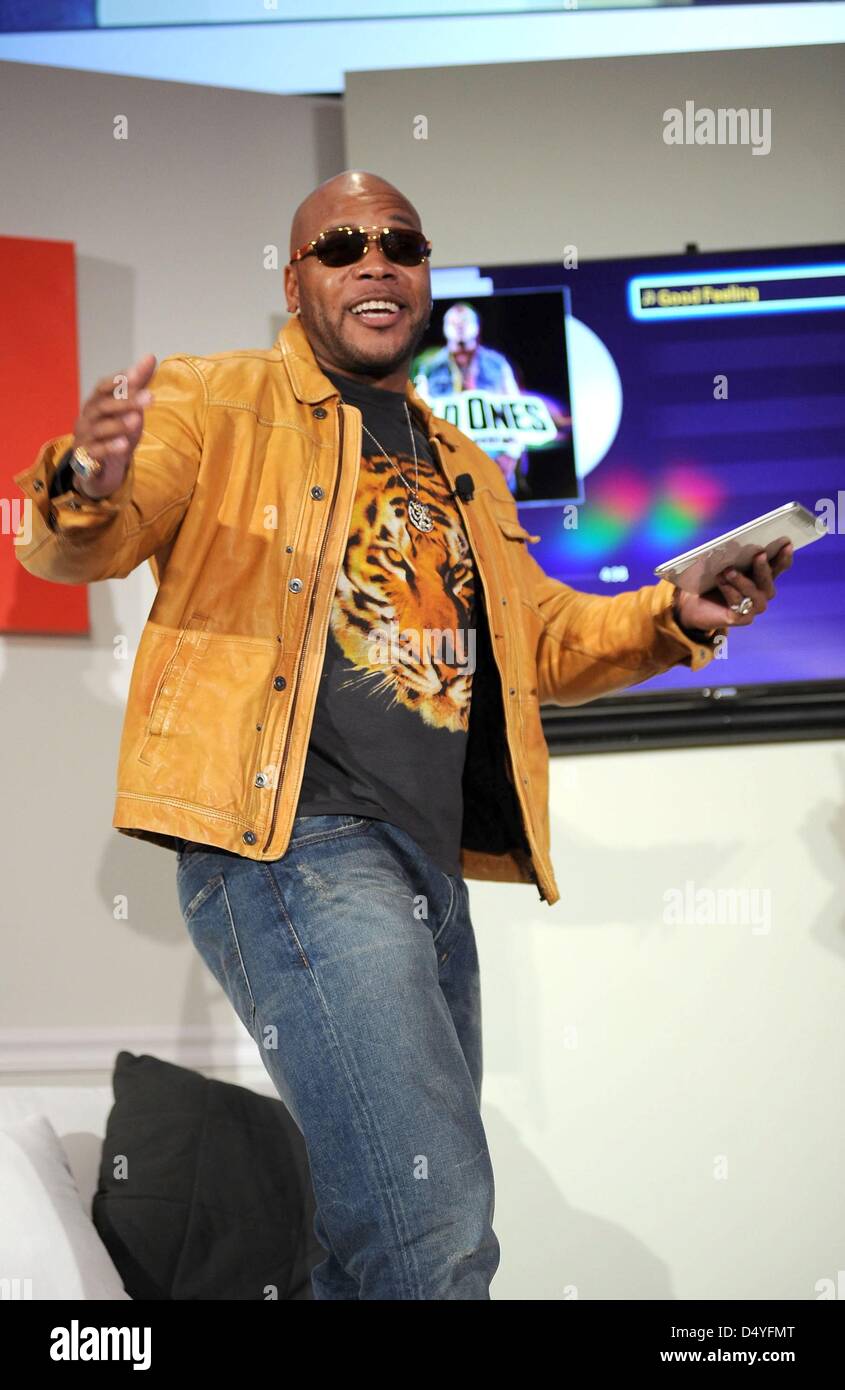 Flo Rida in attendance for Launch of Samsung's 2013 Television Line ...