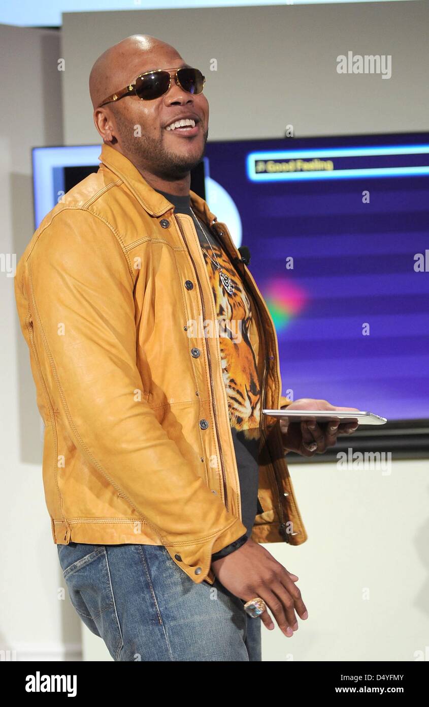Flo Rida in attendance for Launch of Samsung's 2013 Television Line ...