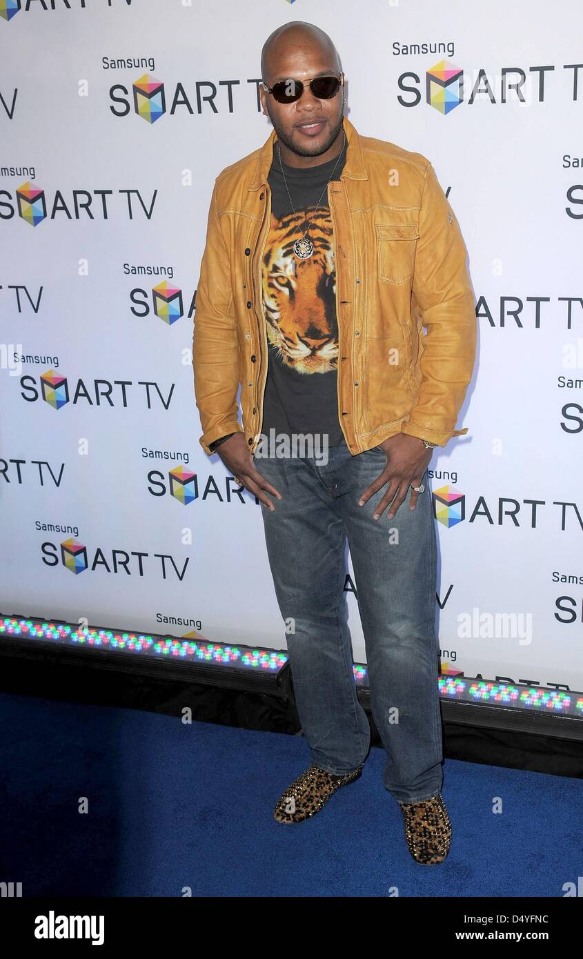 Flo Rida in attendance for Launch of Samsung's 2013 Television Line ...