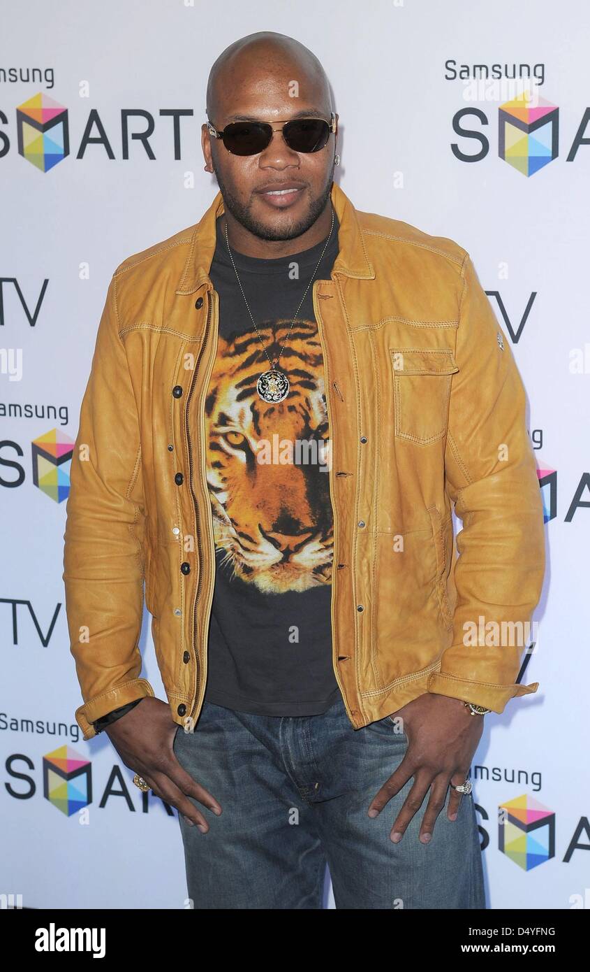 Flo Rida in attendance for Launch of Samsung's 2013 Television Line ...