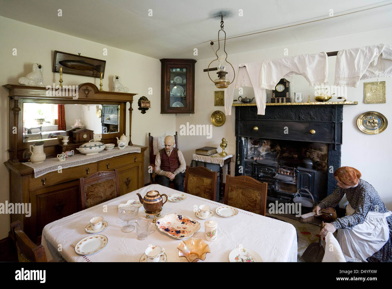 Wanlockhead, the UK, the Lead Mining Museum (Lead Mining Museum Stock ...