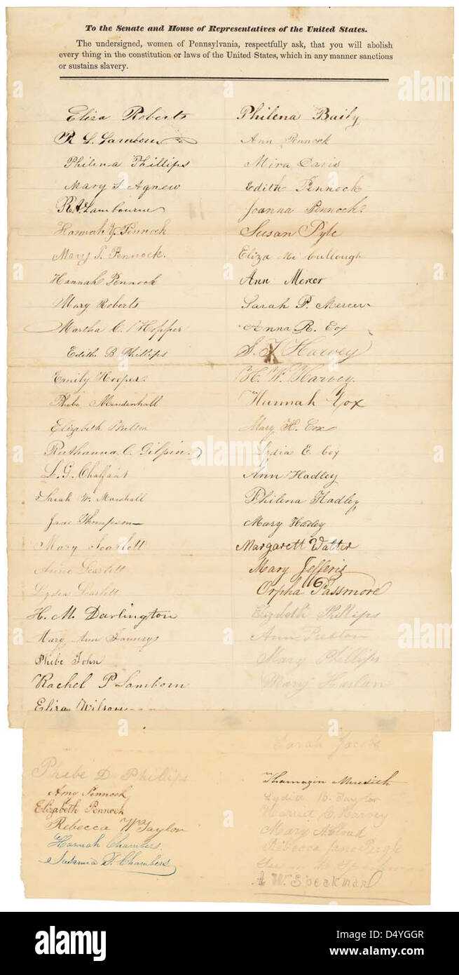 Historical slavery documents hi-res stock photography and images - Alamy