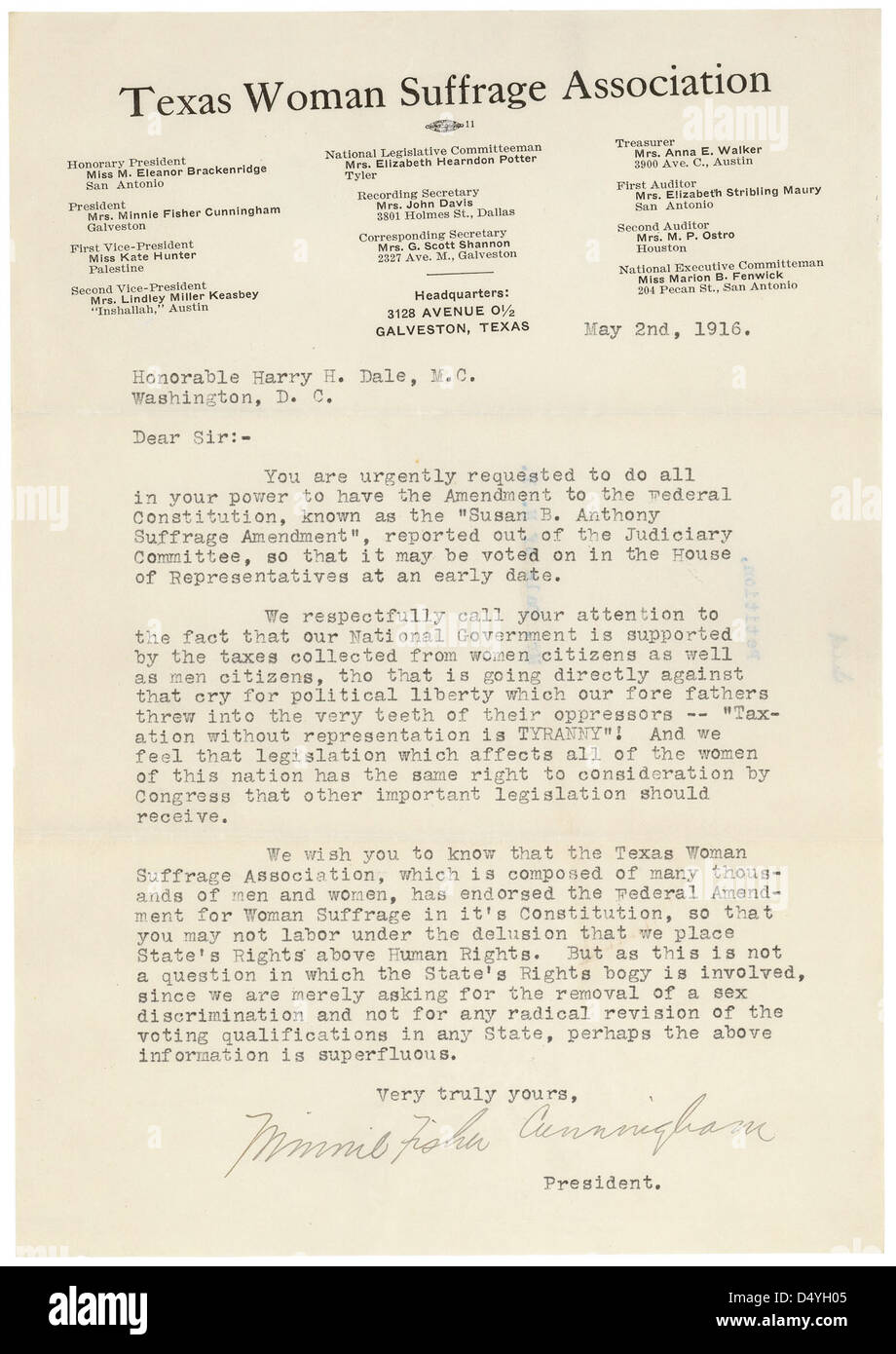 National american woman suffrage association hi-res stock photography ...