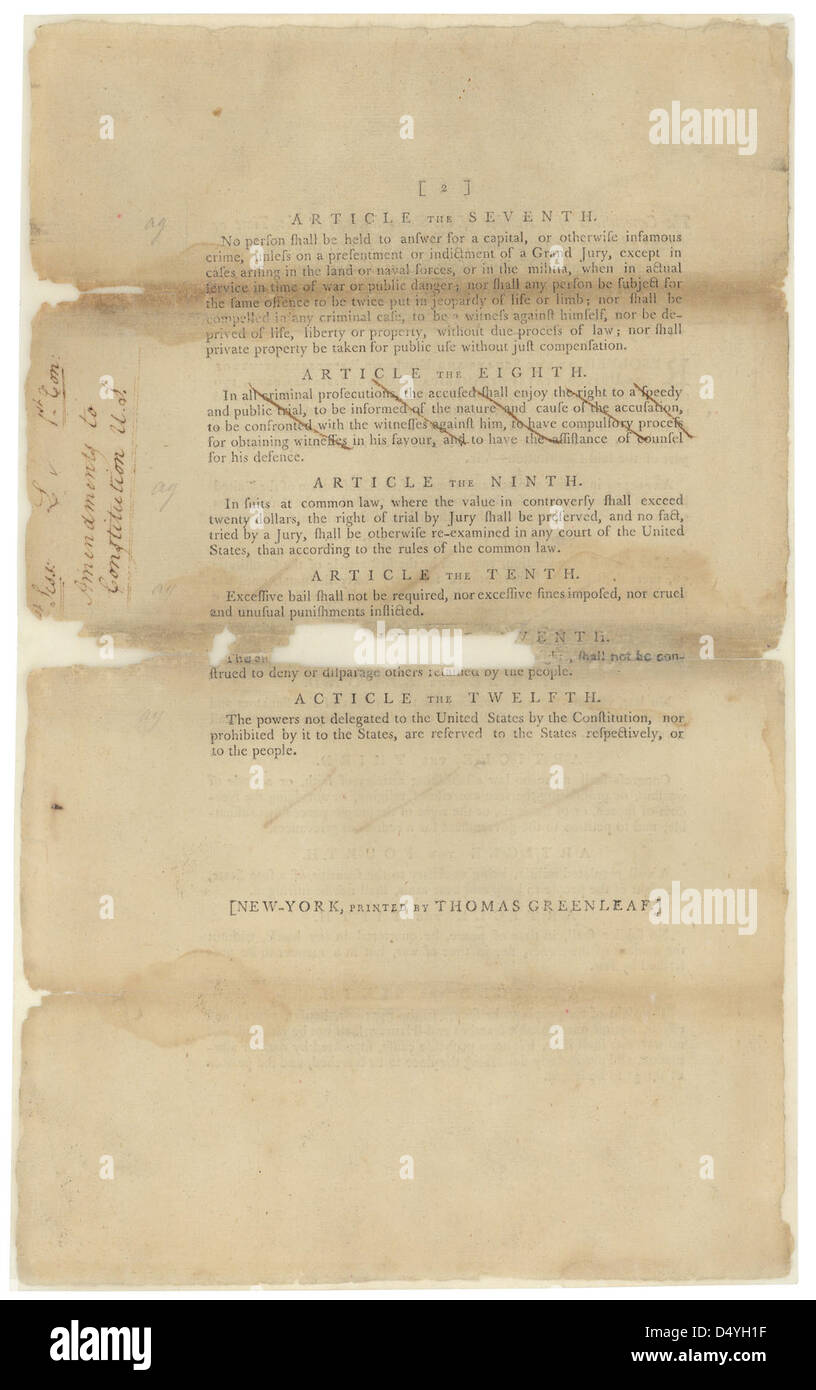 The u s constitution hi-res stock photography and images - Alamy