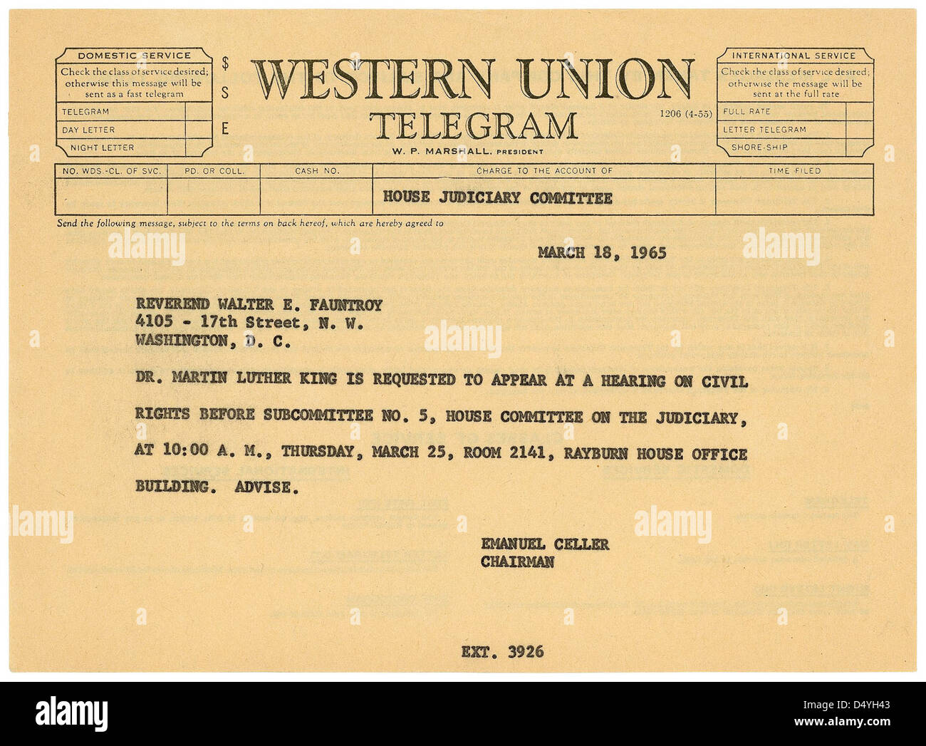 1965 Martin Luther King High Resolution Stock Photography and Images ...