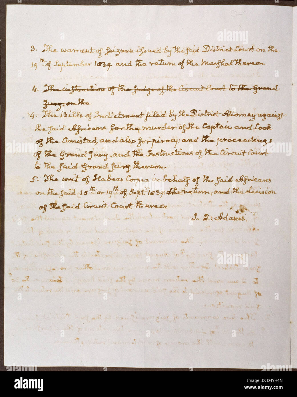 1841 amistad case hi-res stock photography and images - Alamy
