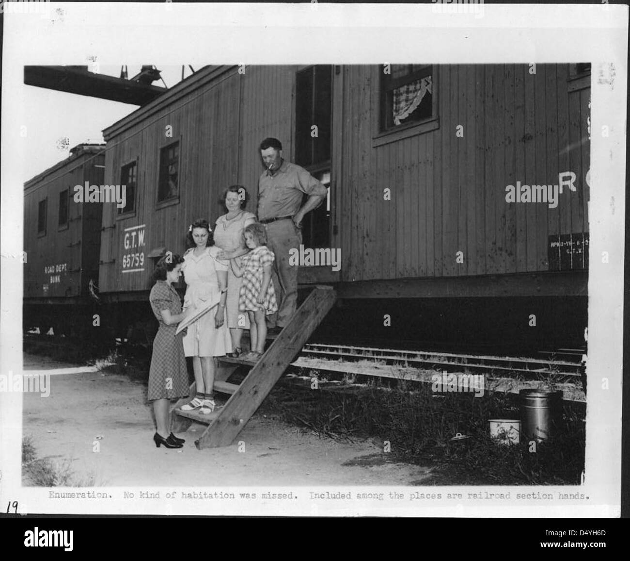 The 1940-1941 enumeration documented various kinds of habitation ...