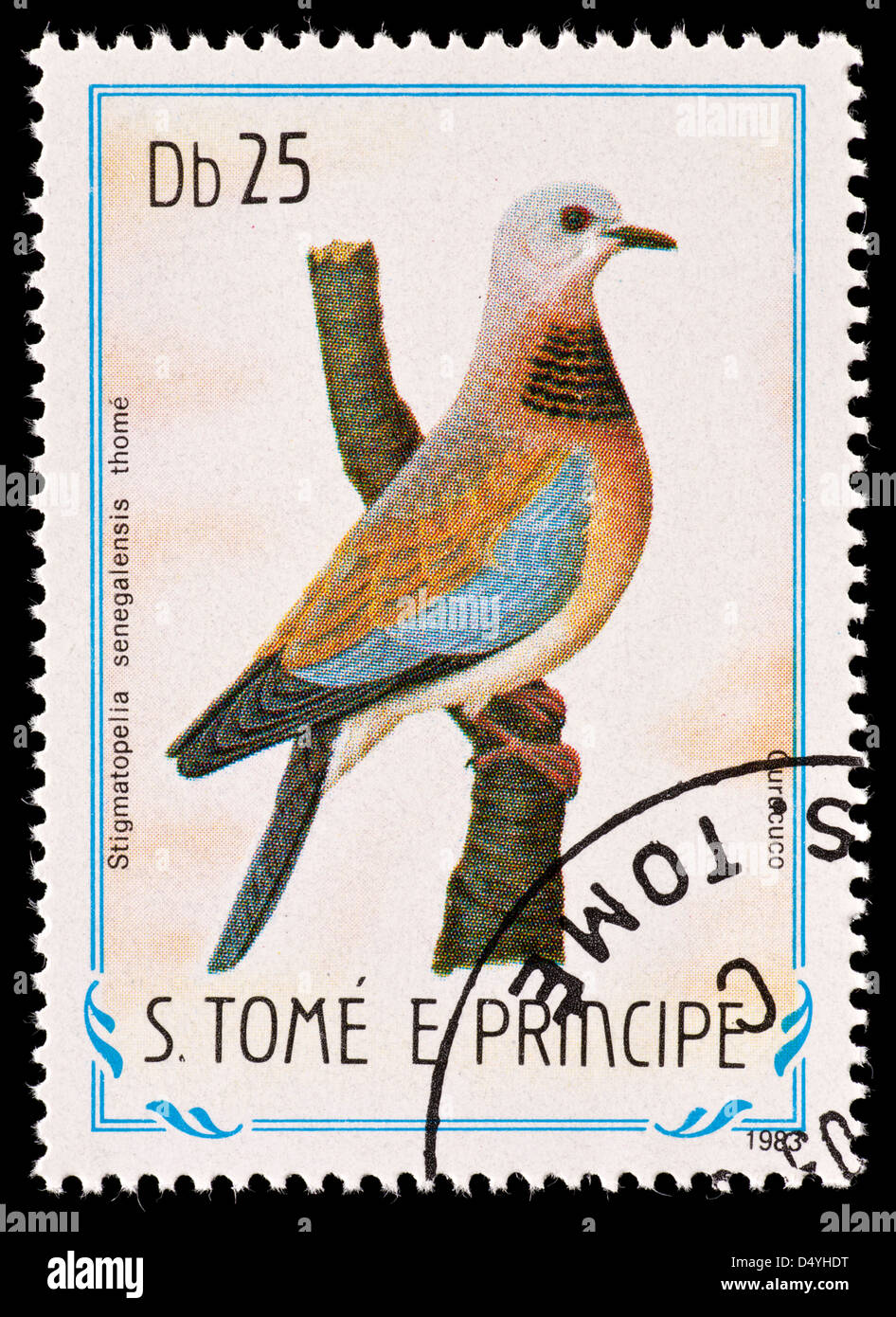 Postage stamp from the Saint Thomas and Prince Islands depicting a ...