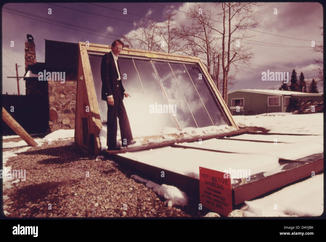 A 1975 photograph of John Keyes, president of International ...