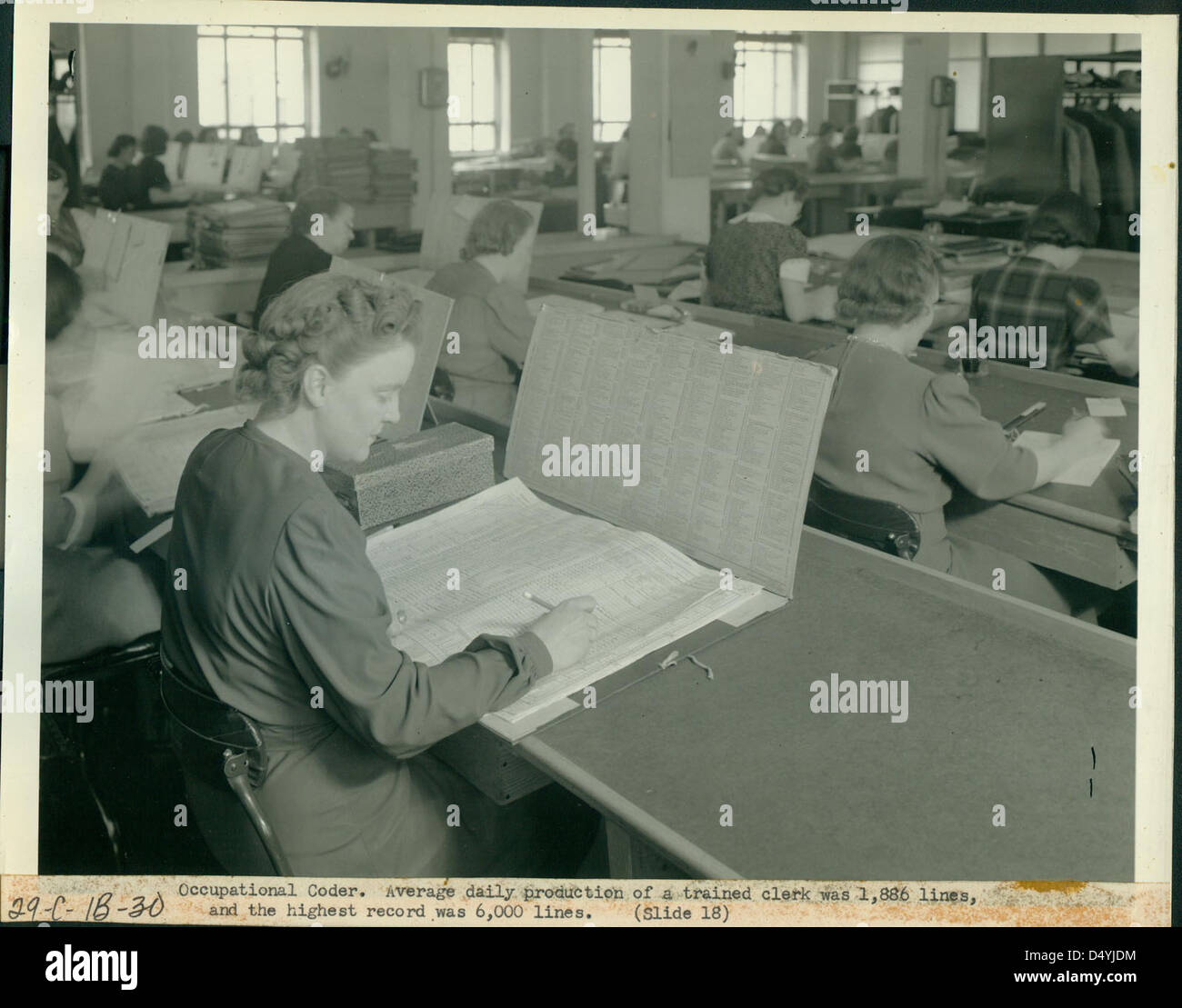 This document from the 1940 U.S. Census contains information on ...