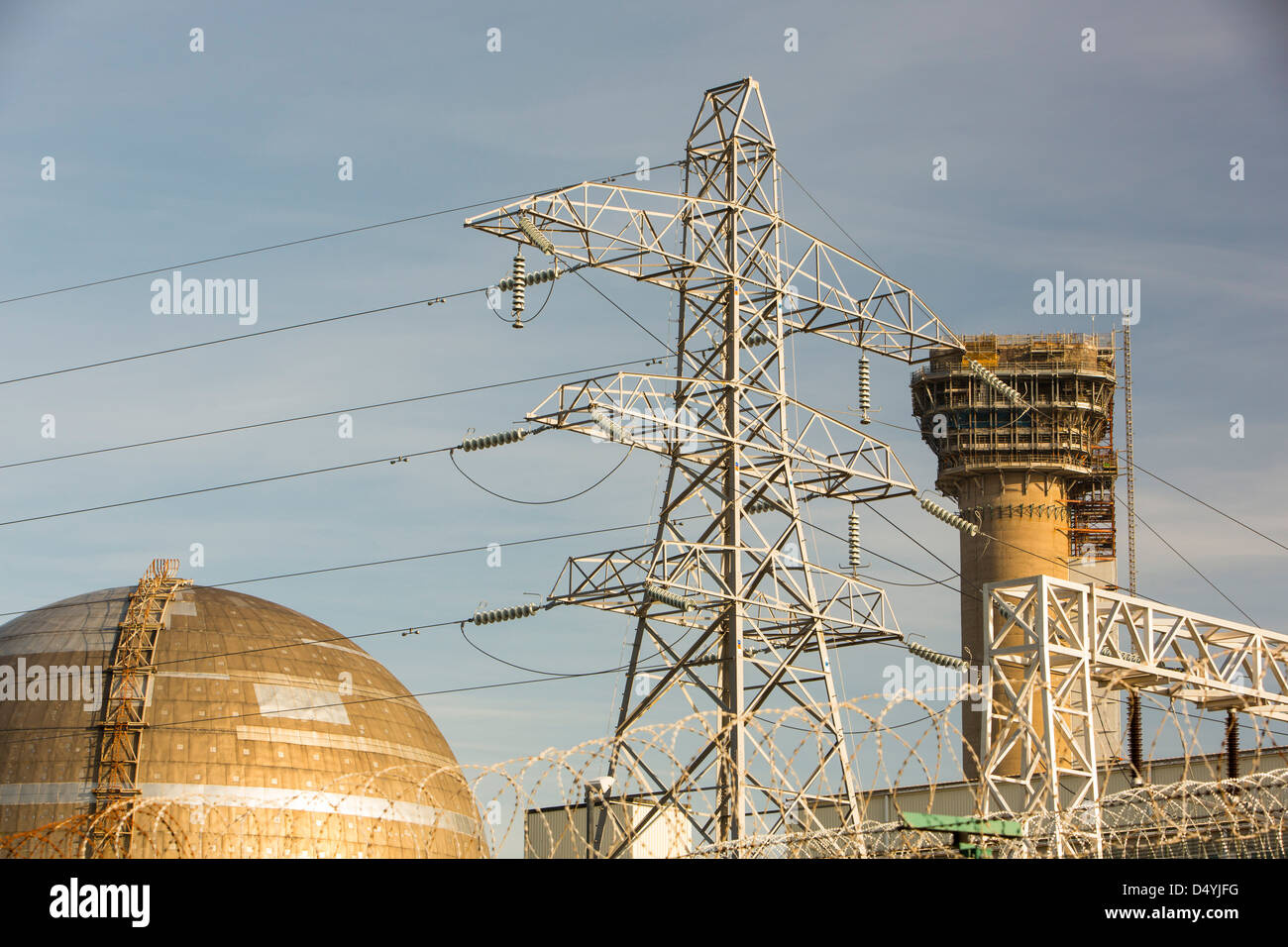 The nuclear reactor capped off at Sellafield nuclear power station ...