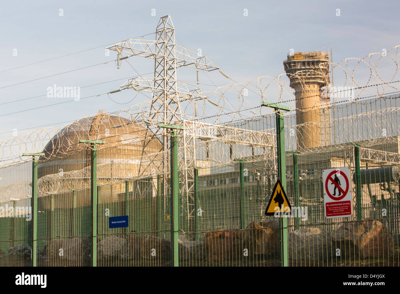 The nuclear reactor capped off at Sellafield nuclear power station ...