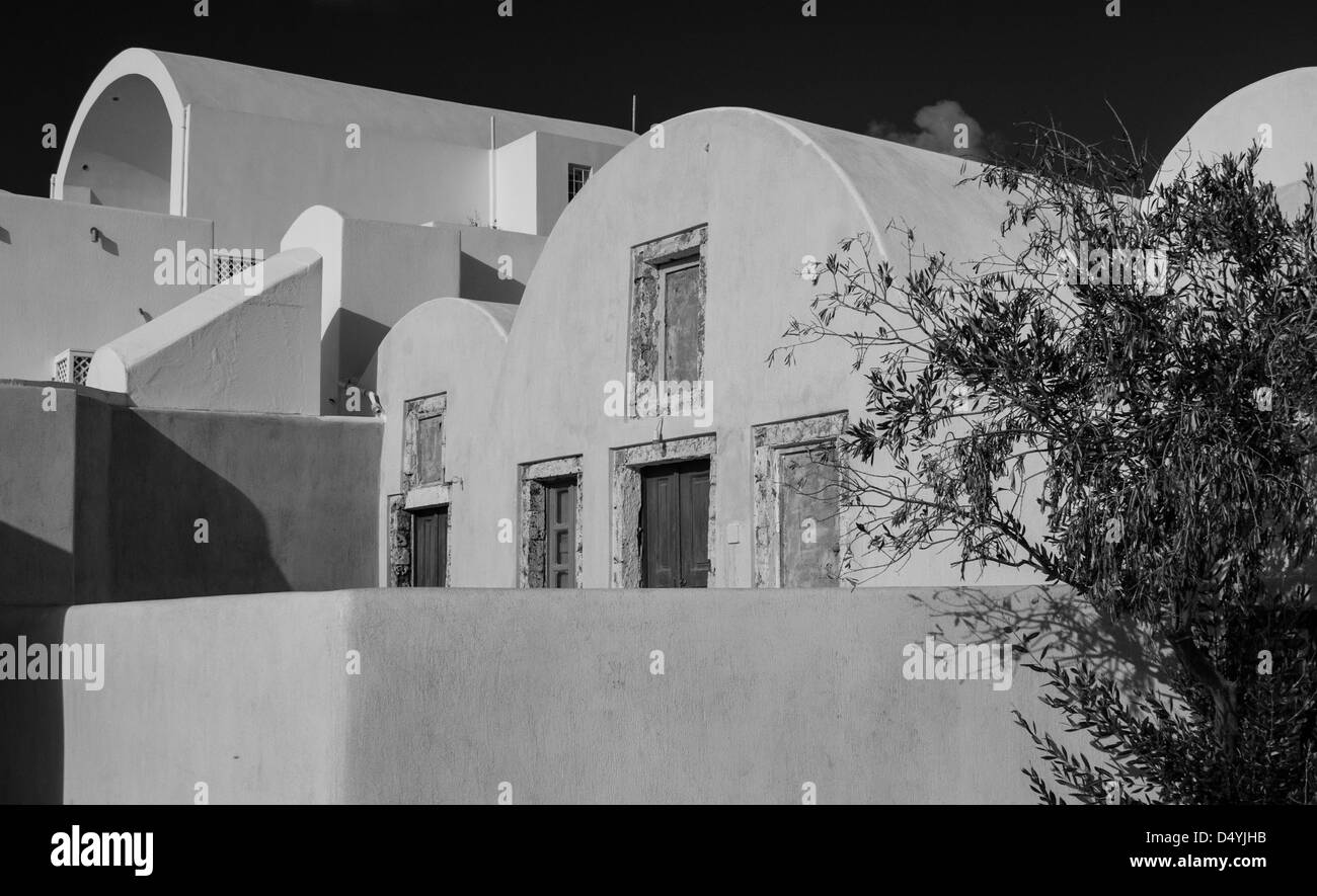 Mykonos town Black and White Stock Photos & Images - Alamy