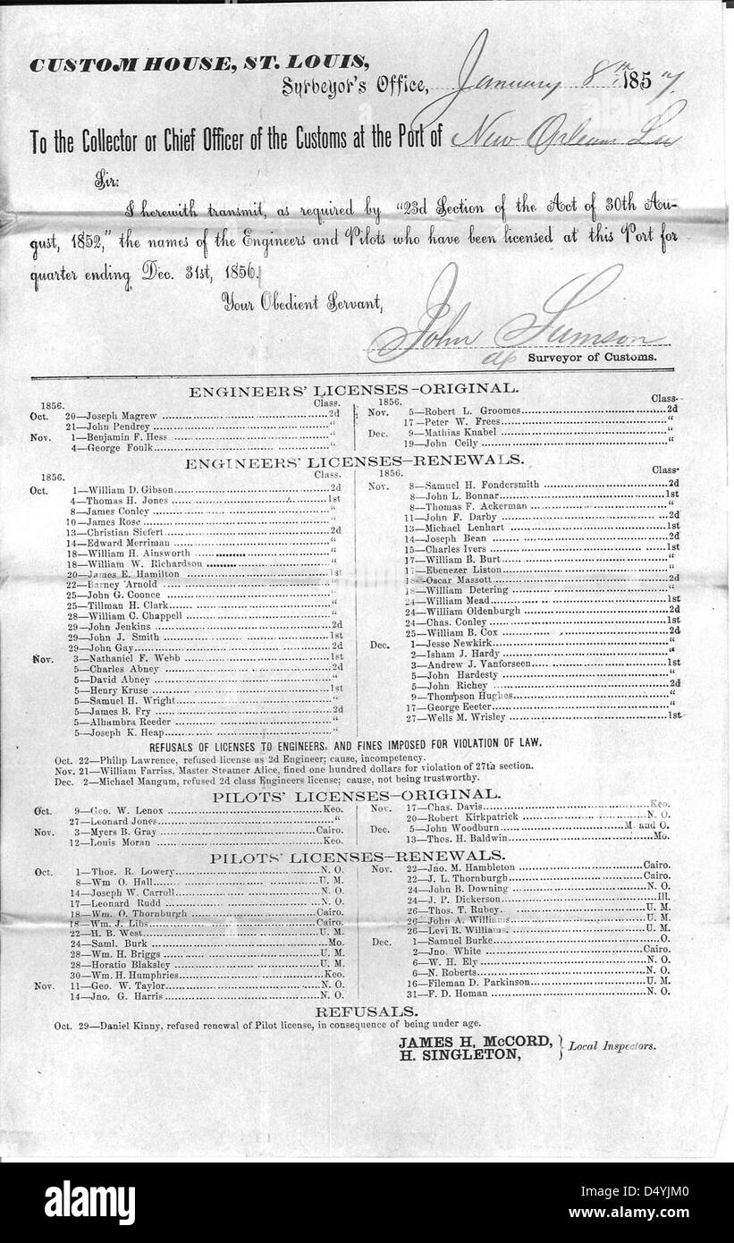 Photograph 1857 Black and White Stock Photos & Images - Alamy