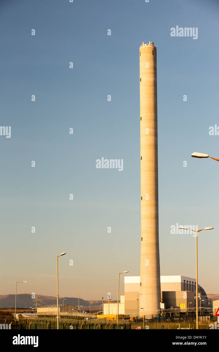 Sellafield nuclear power station near Seascale in West Cumbria, UK ...