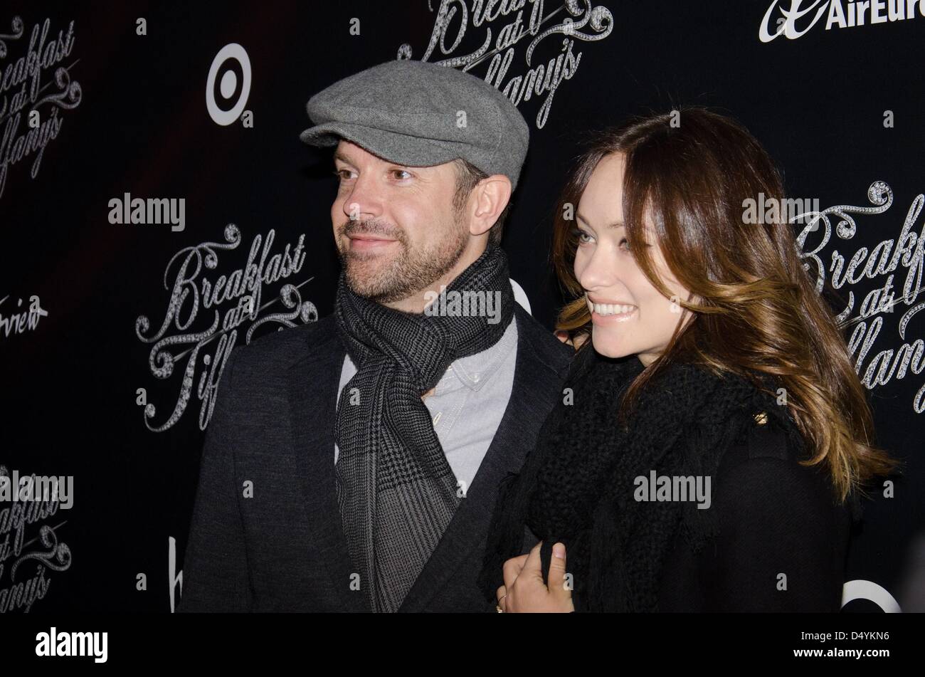 New York, NY, USA. March 20, 2013. Jason Sudeikis, Olivia Wilde in ...