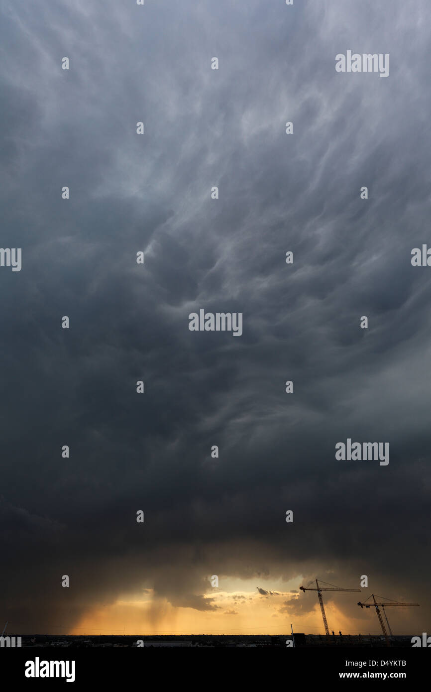 The edge of a small storm Stock Photo - Alamy