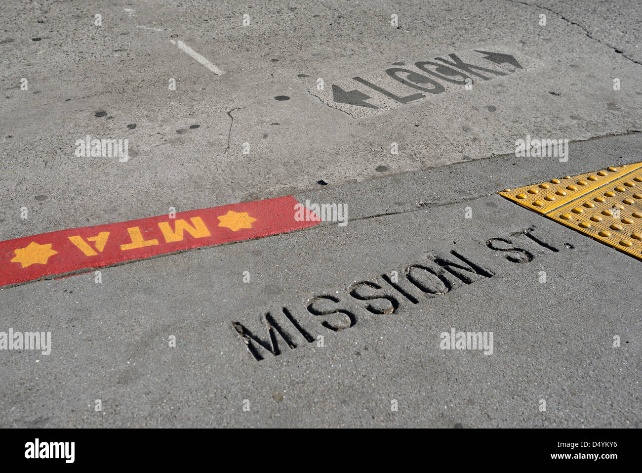 Mission street hi-res stock photography and images - Alamy