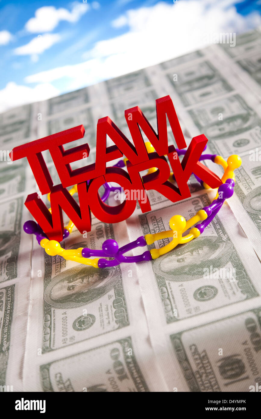 Business network concept, team work Stock Photo - Alamy