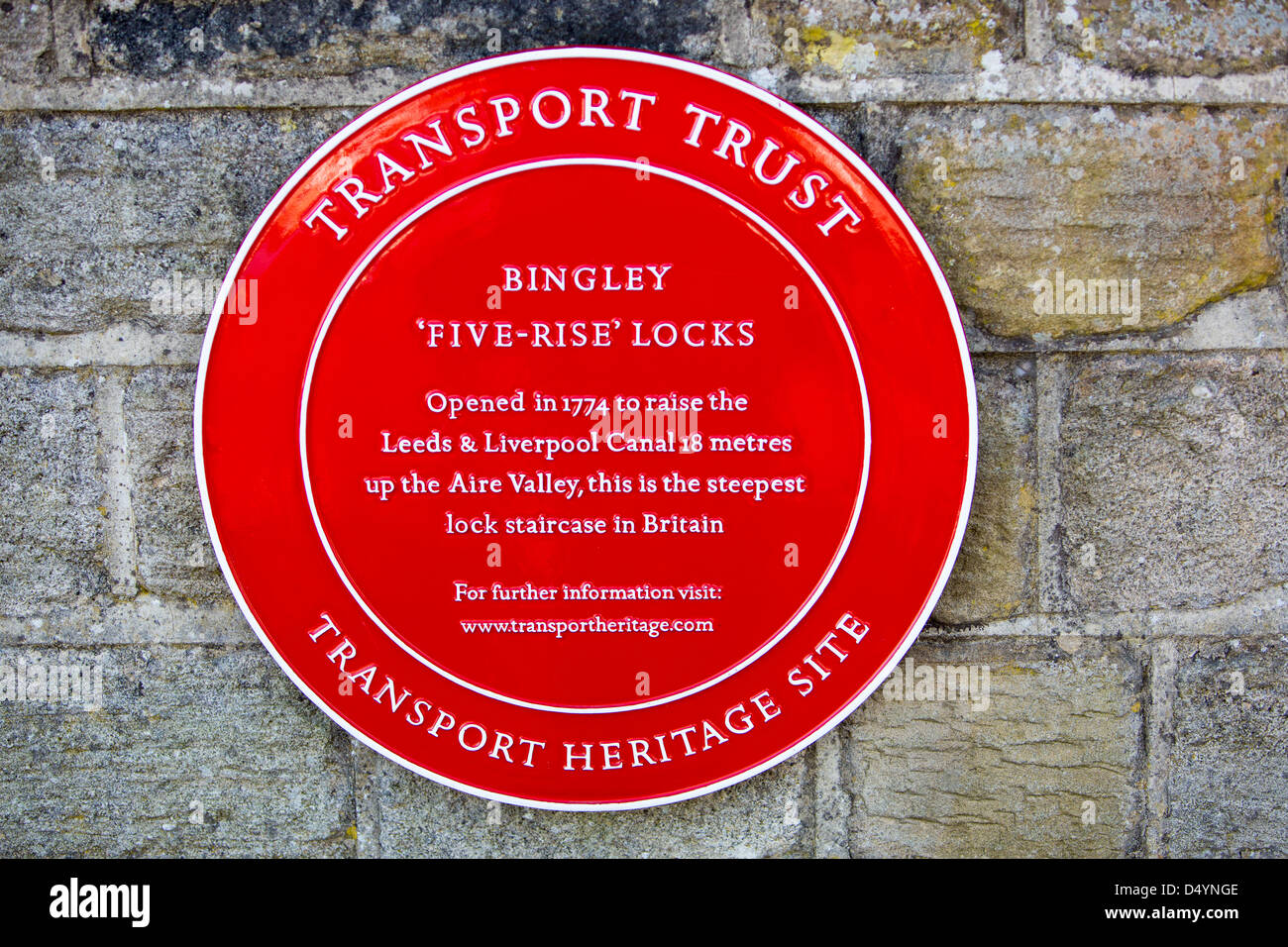 The Five rise Locks on the Leeds Liverpool canal in Bingley, the ...