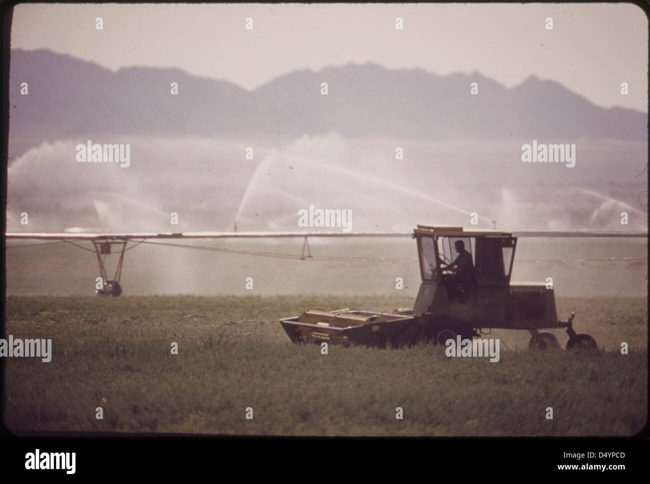 In May 1972, farming activities in the Parker Valley area of Colorado ...