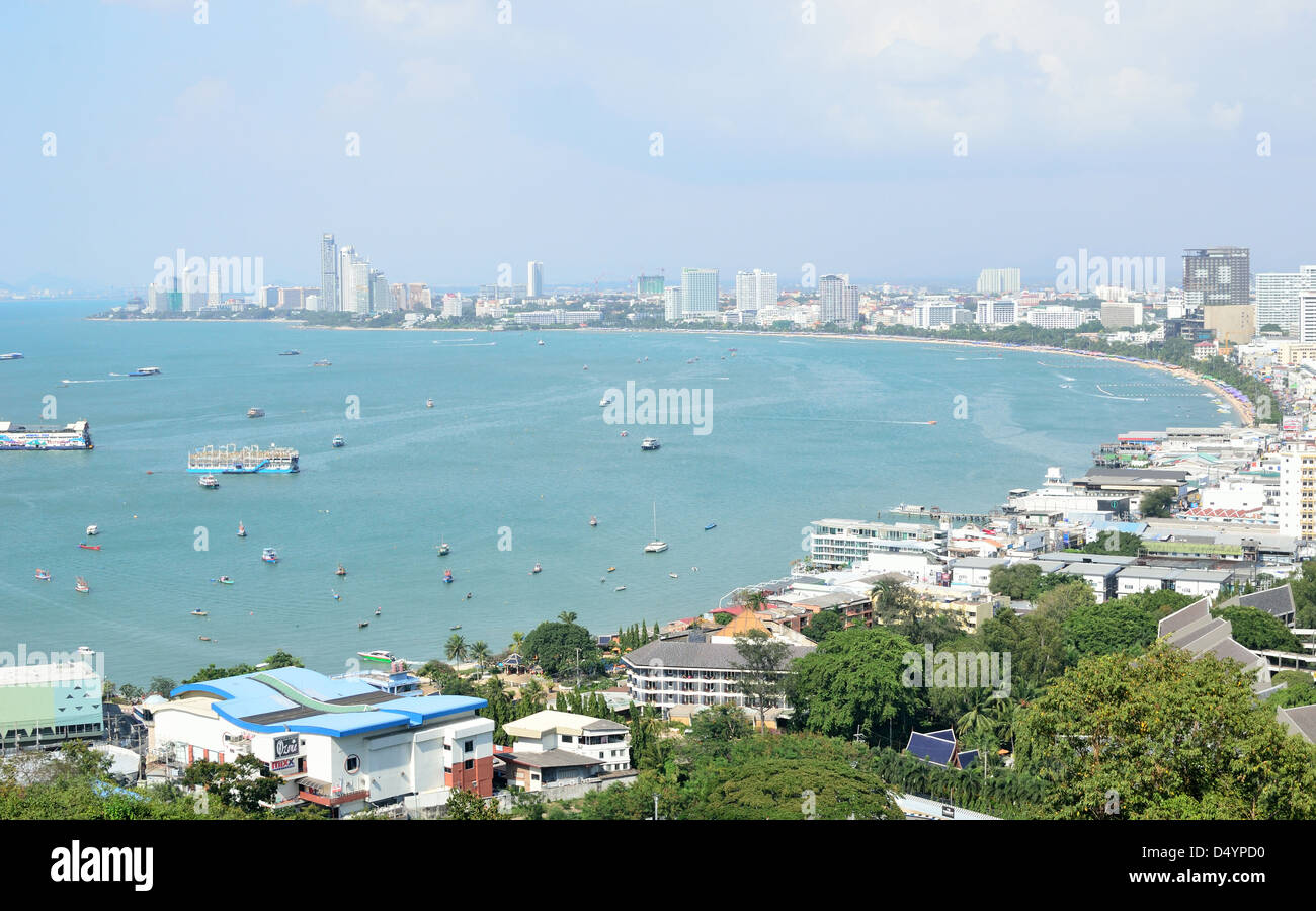 Pattaya view night hi-res stock photography and images - Alamy