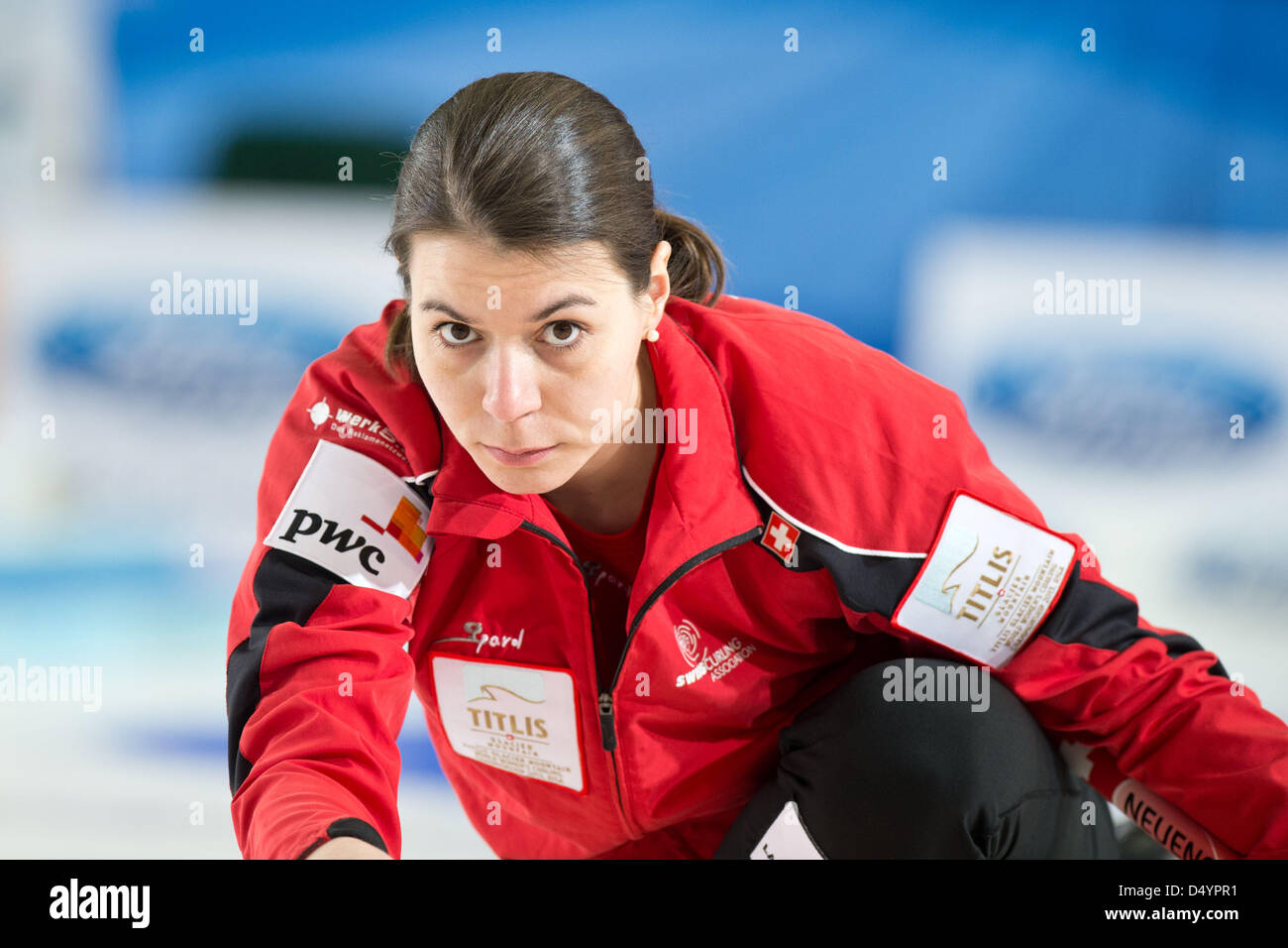 Esther Neuenschwander (SUI), MARCH 20, 2013 - Curling : World Women's ...