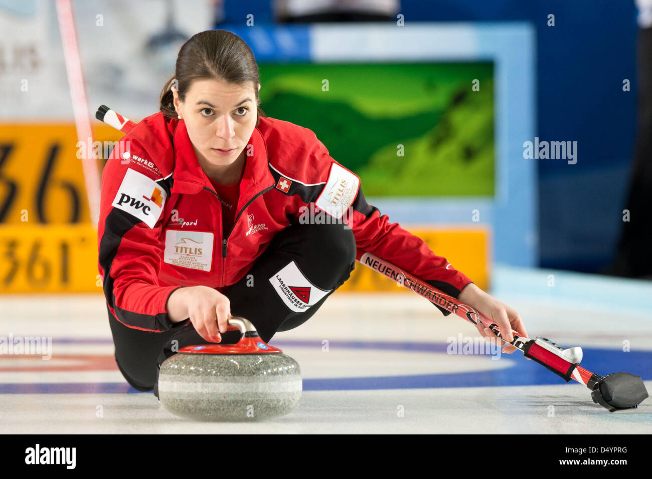 Esther Neuenschwander (SUI), MARCH 20, 2013 - Curling : World Women's ...