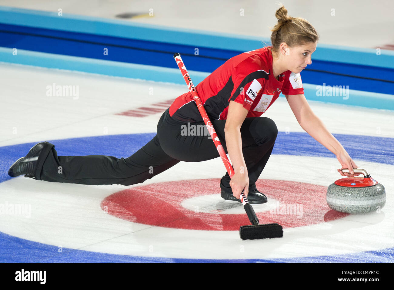 Marlene Albrecht (SUI), MARCH 20, 2013 - Curling : World Women's ...