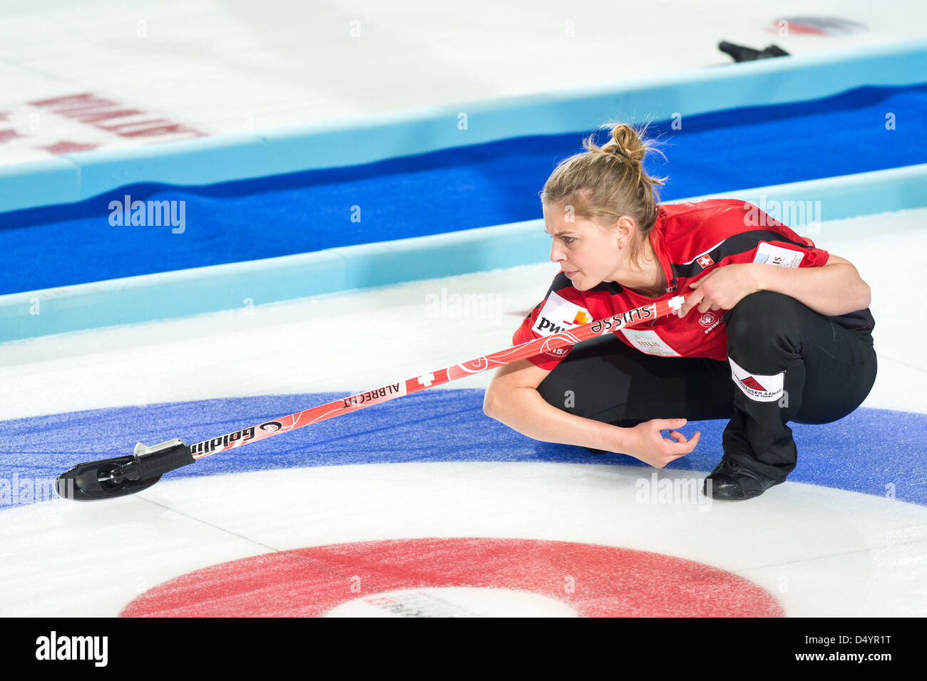 Marlene Albrecht (SUI), MARCH 20, 2013 - Curling : World Women's ...
