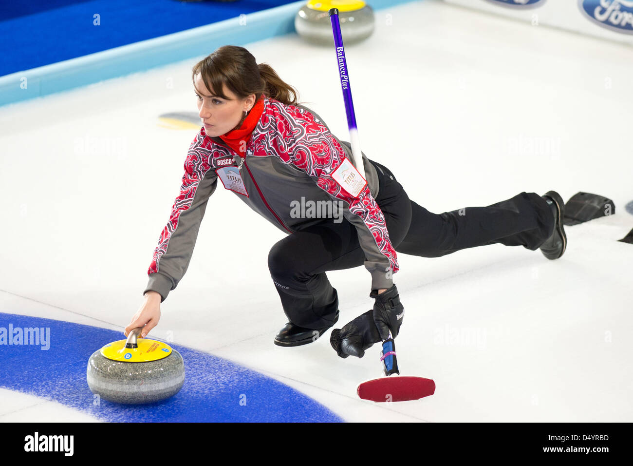 Anna Sidorova (RUS), MARCH 20, 2013 - Curling : World Women's Curling ...