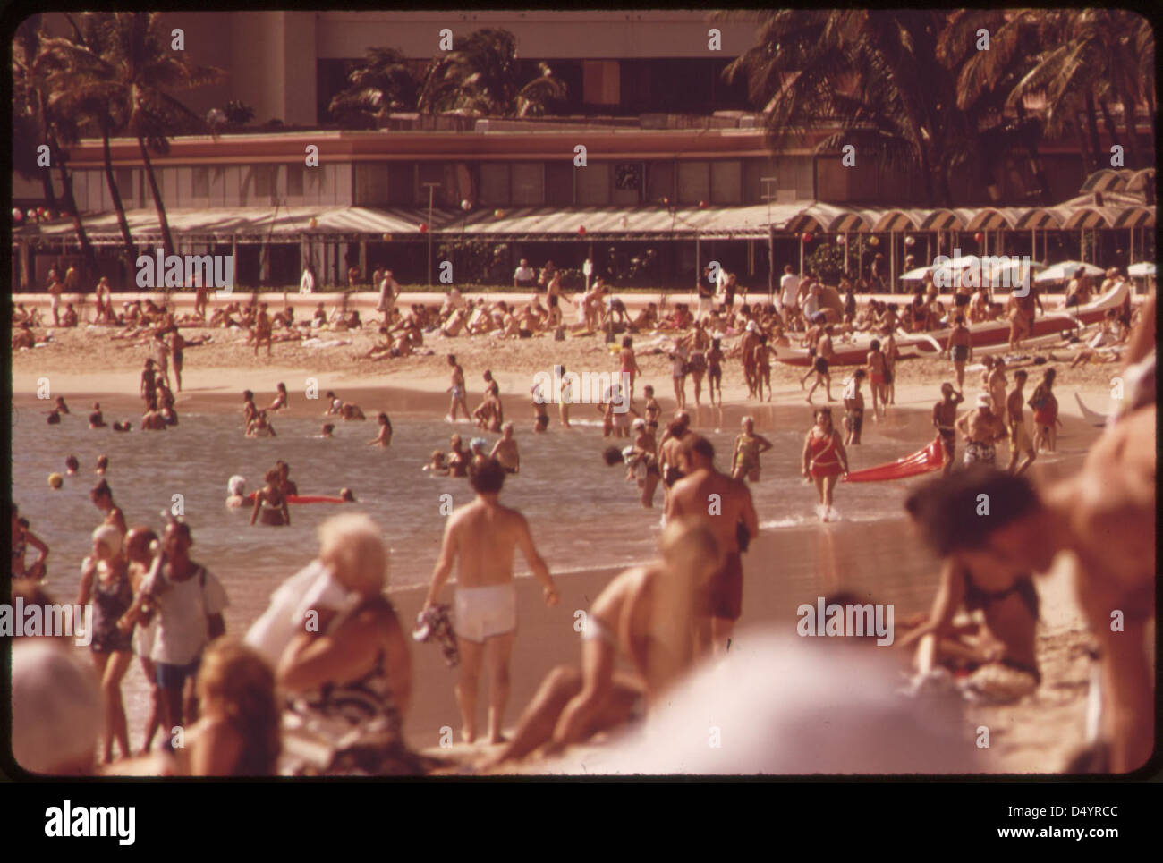 1970s beach photos hi-res stock photography and images - Alamy