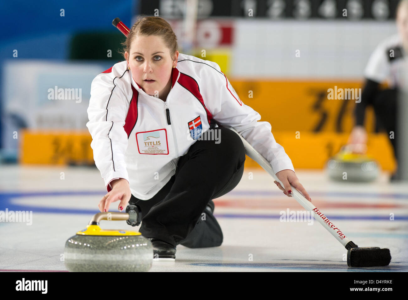 Maria Poulsen (DEN), MARCH 20, 2013 - Curling : World Women's Curling ...