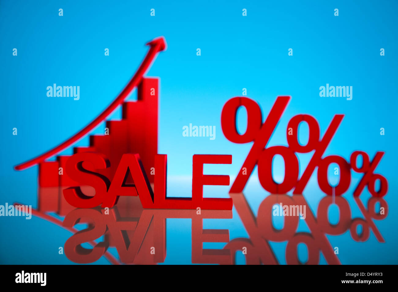Sale background with percent Stock Photo - Alamy