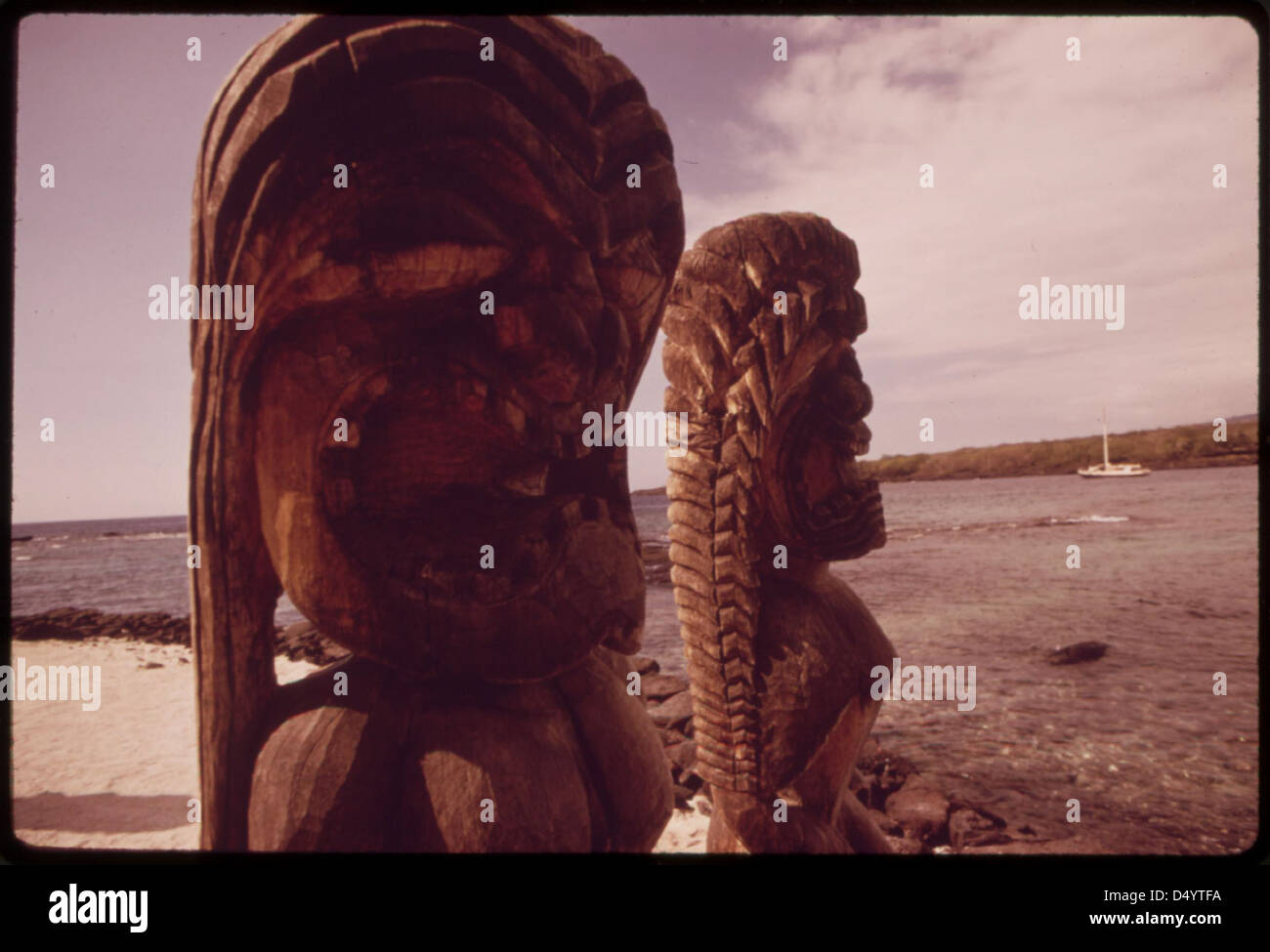 In November 1973, ancient statues were photographed at the City of ...