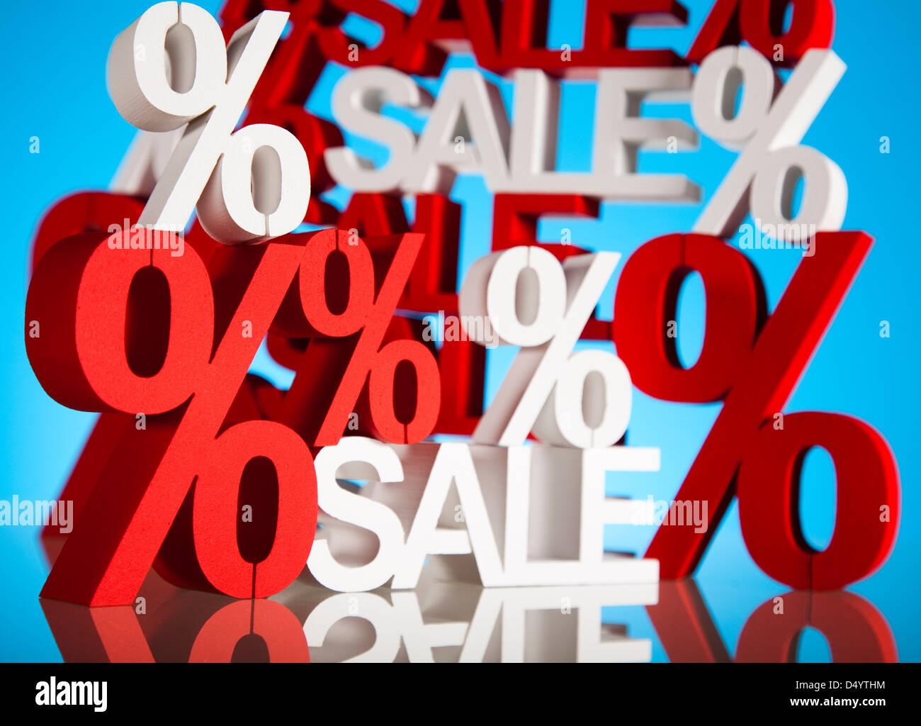 Sale background with percent Stock Photo - Alamy