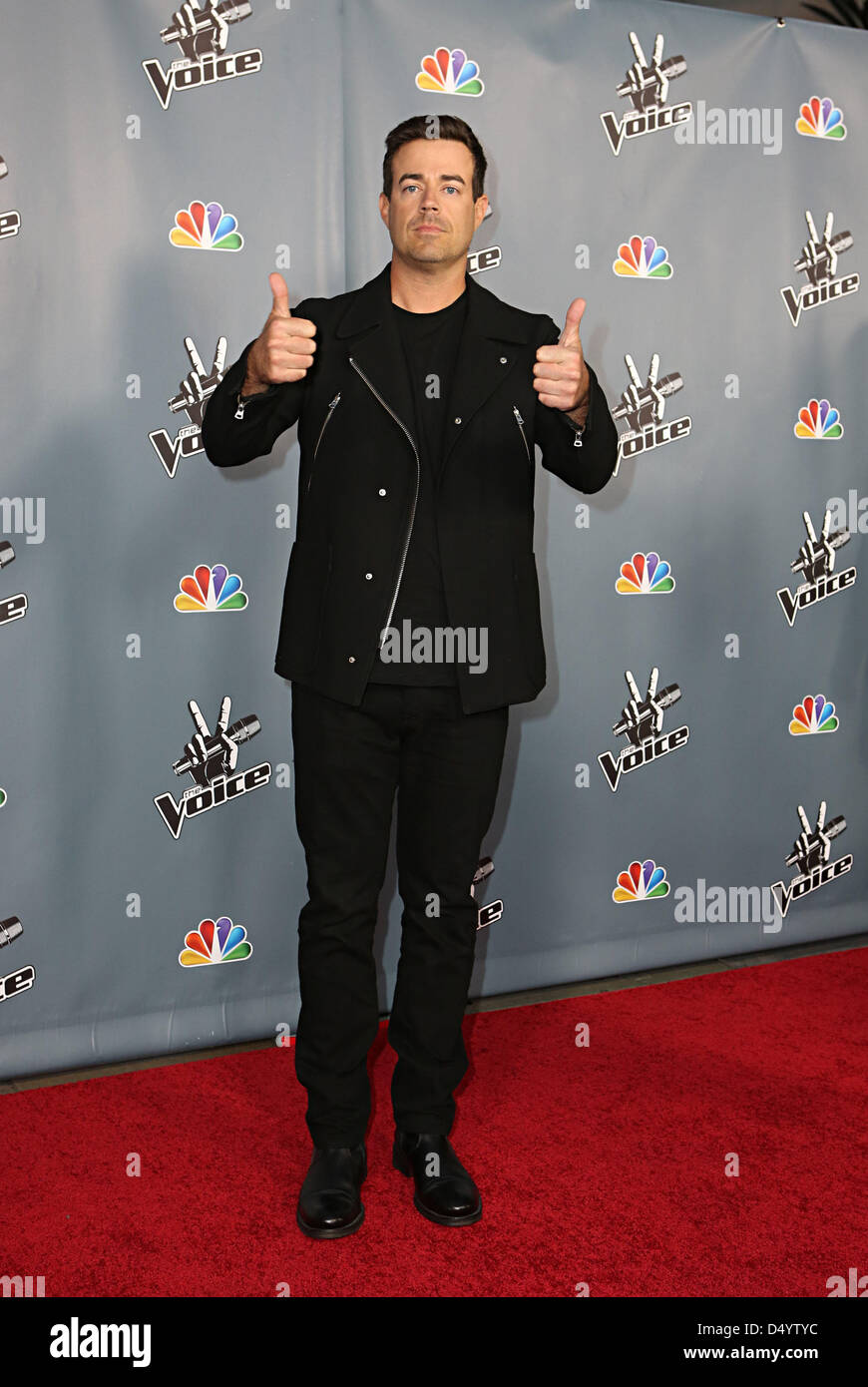 Carson daly the voice hi-res stock photography and images - Alamy