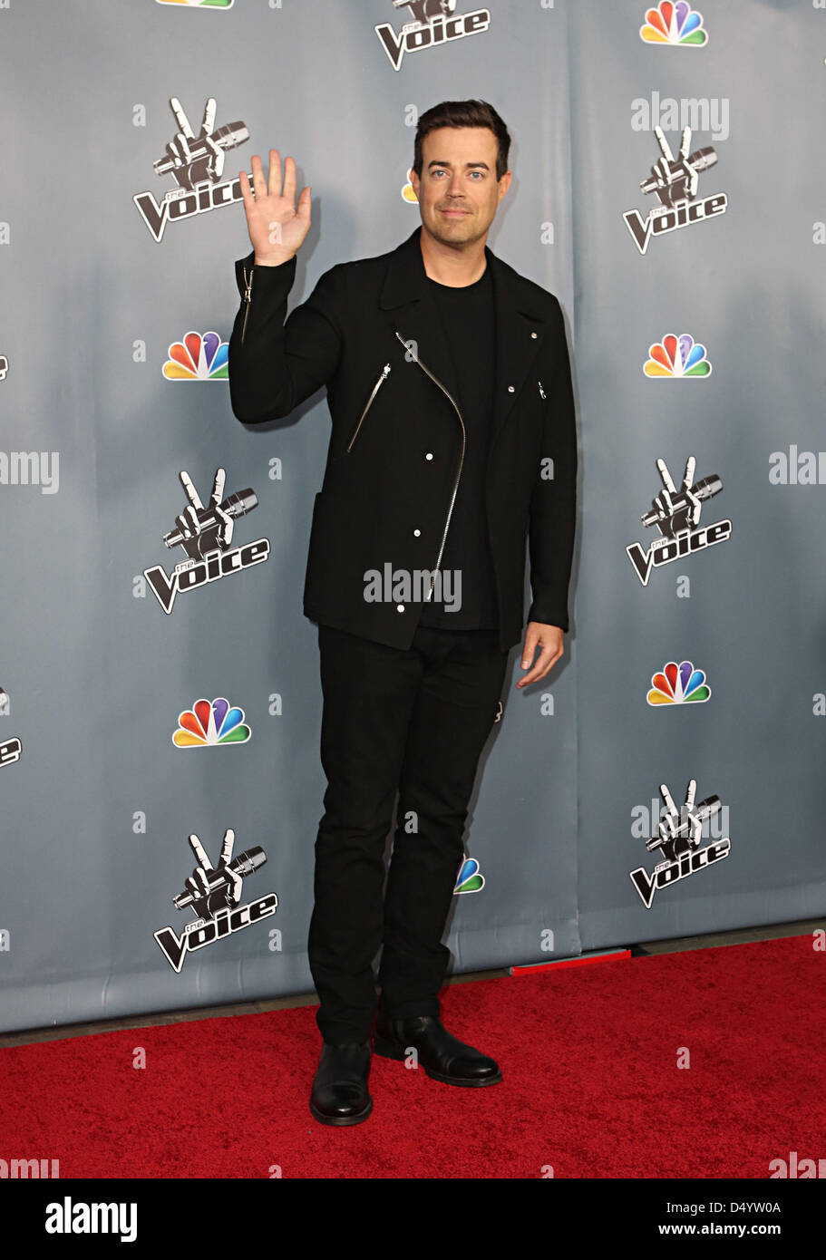 Carson daly the voice hi-res stock photography and images - Alamy