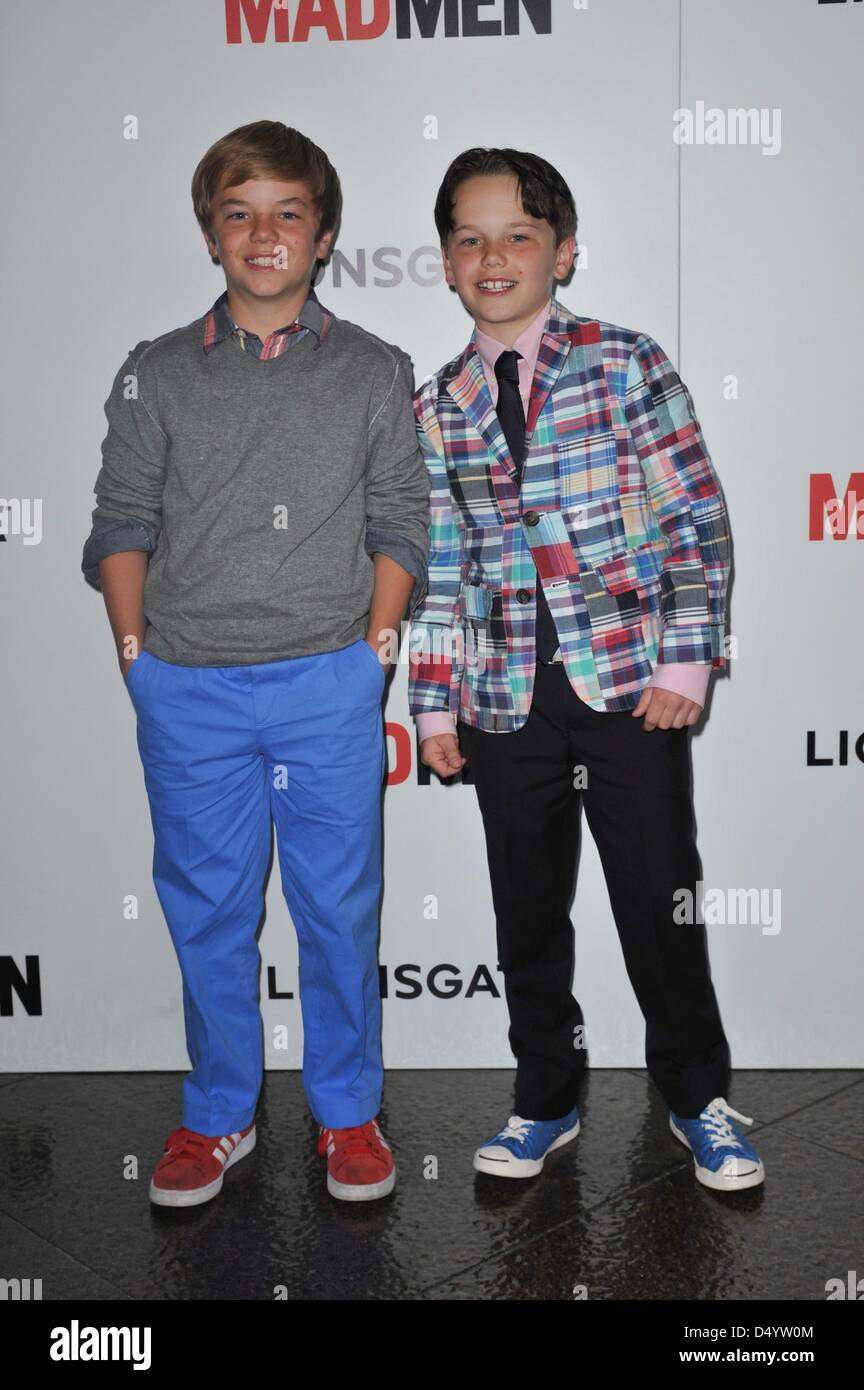 Los Angeles, CA, USA. March 20, 2013. Mason Vale Cotton, brother ...